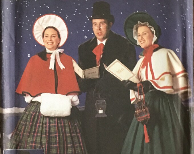 Simplicity 8910|4851|5418 Adults' Historic Christmas Carolers Costumes ...