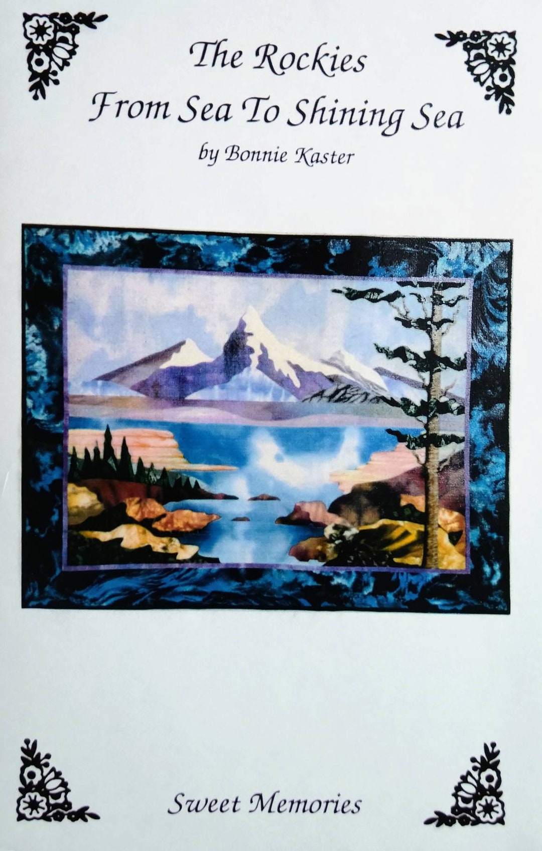 The Rockies Pattern for a Wall Hanging Quilt Designed by Bonnie Kaster ...