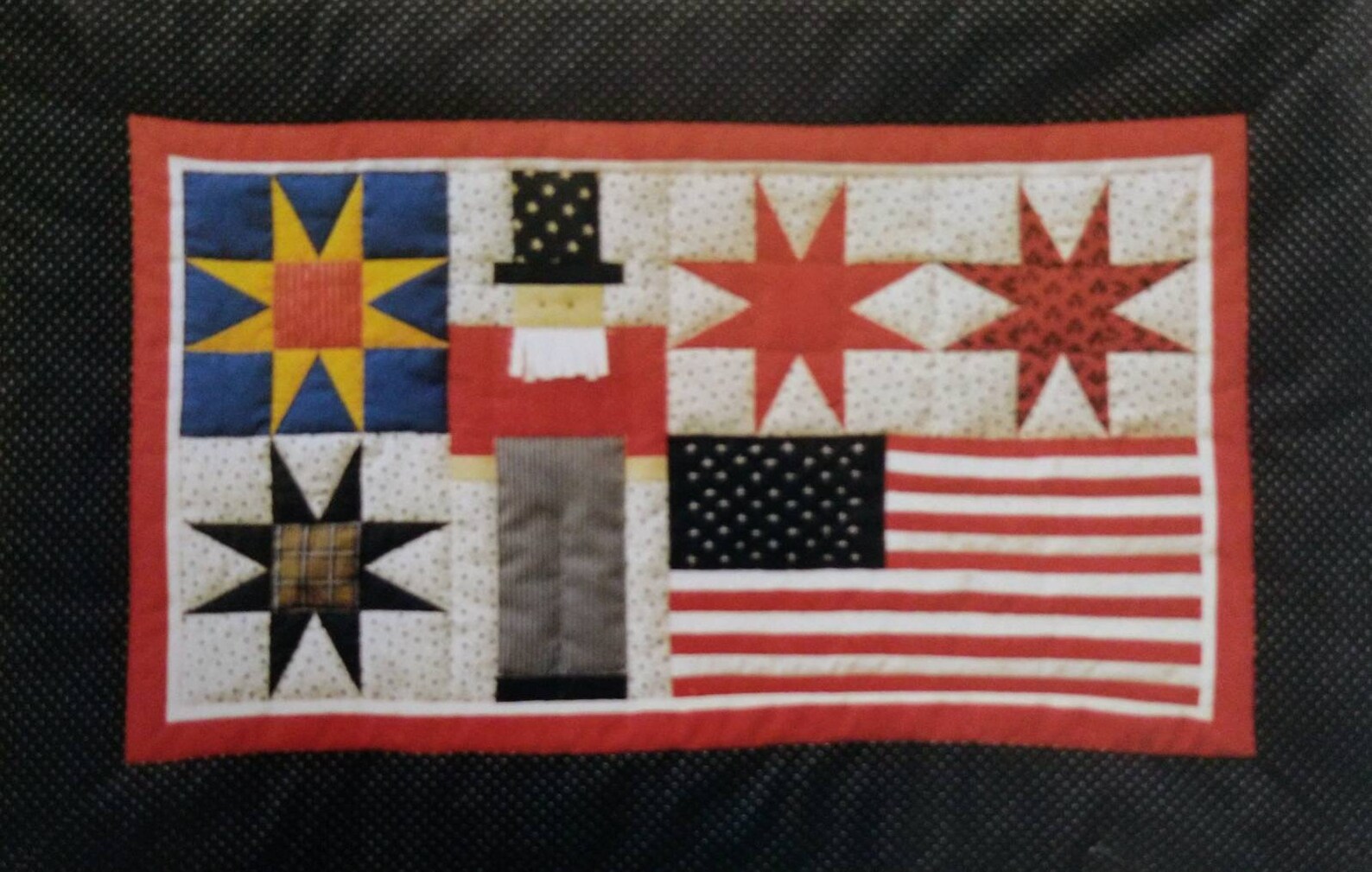 Uncle Sam Pattern for a Patriotic Wall Hanging Quilt Designed - Etsy