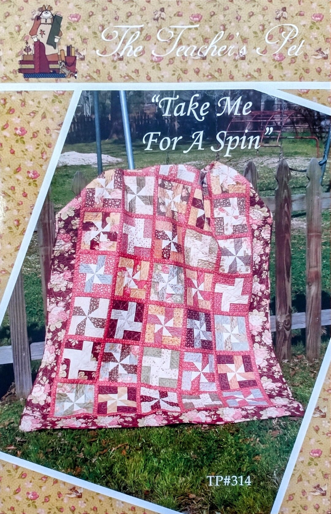Take Me for a Spin Pattern for a Jelly Roll Lap Quilt Designed by ...