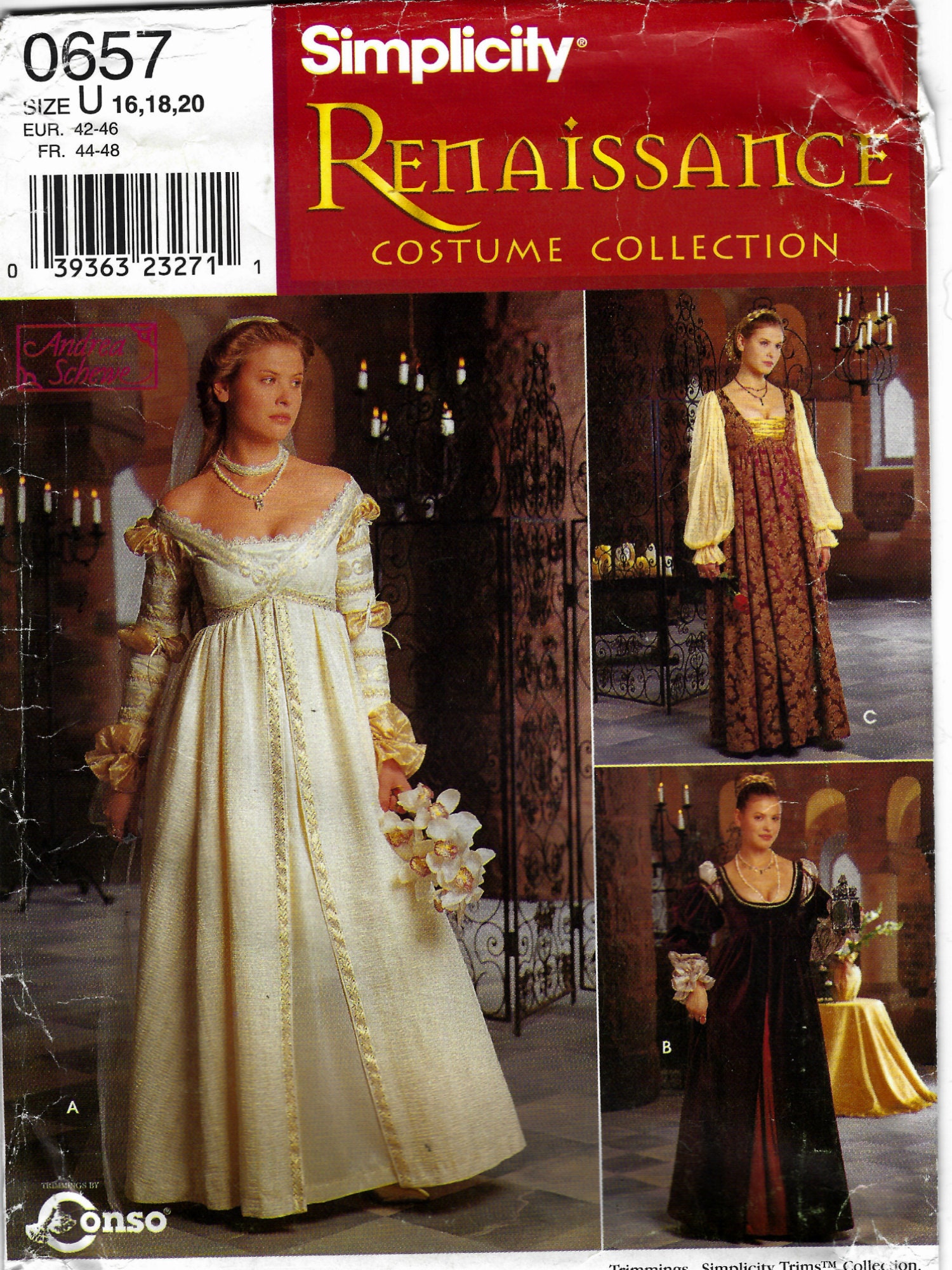 Renaissance wedding gown pattern and other Medieval gowns in | Etsy