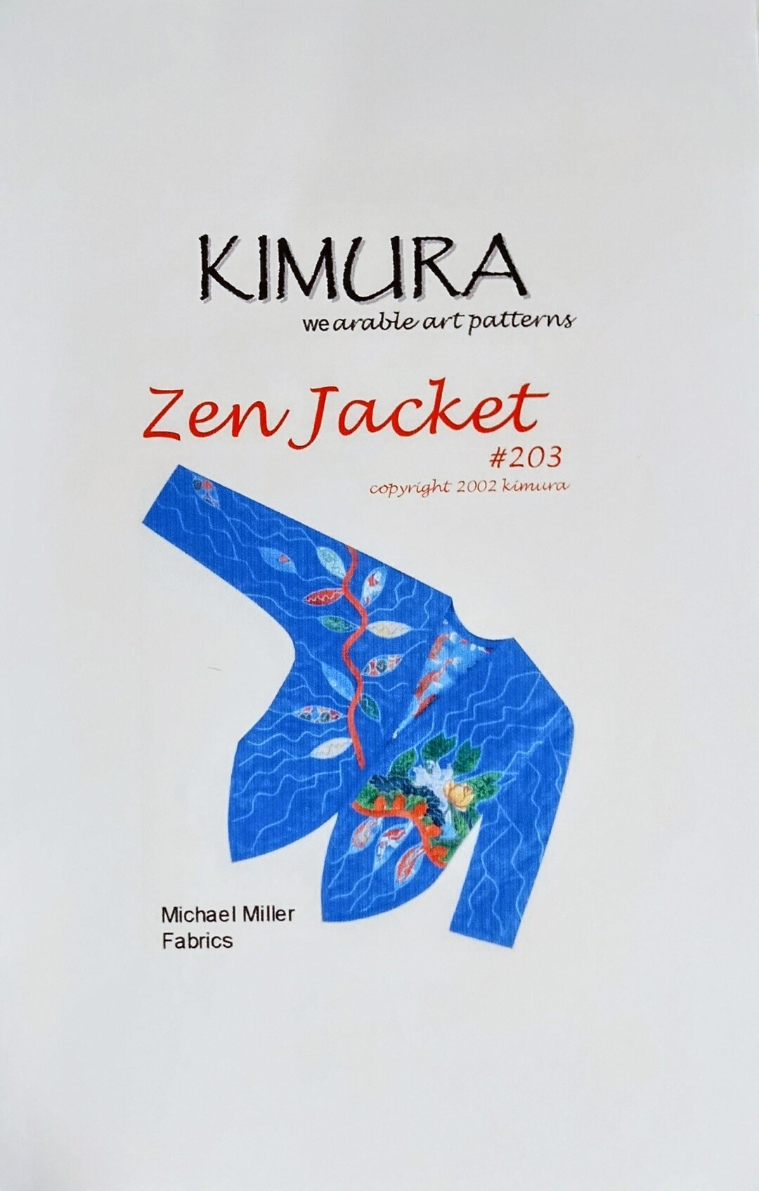 Zen Jacket Pattern in Misses' Sizes Designed by Stephanie Kimura for ...