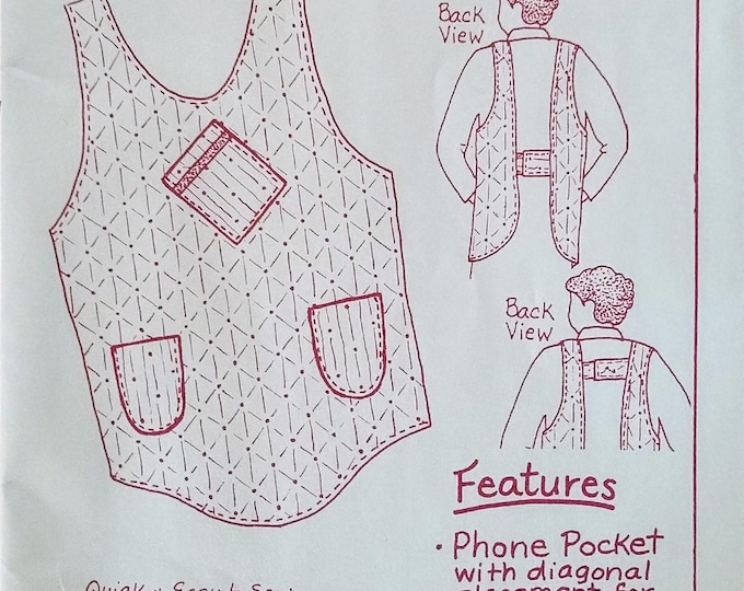 Mary Mulari's No Strings Apron Pattern - One Size Fits Most From Mary's ...