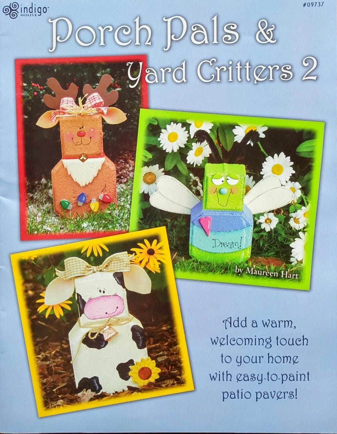 Porch Pals & Yard Critters 2 Pattern Booklet for Painting Decorative ...