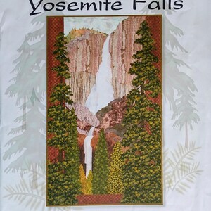 Yosemite Falls Pattern for a Wall Hanging Quilt Designed by Helene ...