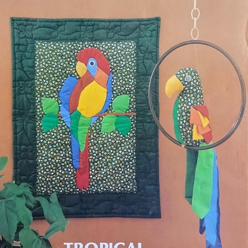 Parrot Quilt Pattern - Etsy