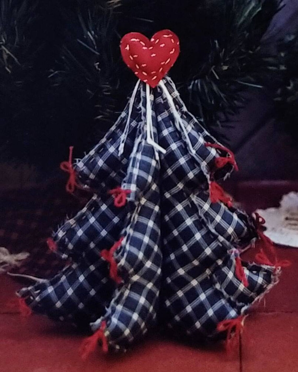 Trees 'n Tops Pattern for Fabric Trees & Tree Top Angels - Etsy