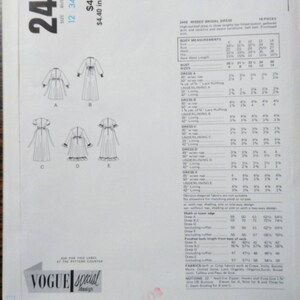 Bridal Dress Pattern in 3 Lengths With Neckline & Sleeve Variations ...