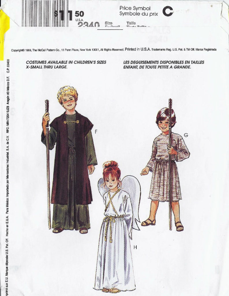 Biblical Costumes Pattern Gowns Robes and Accessories in - Etsy