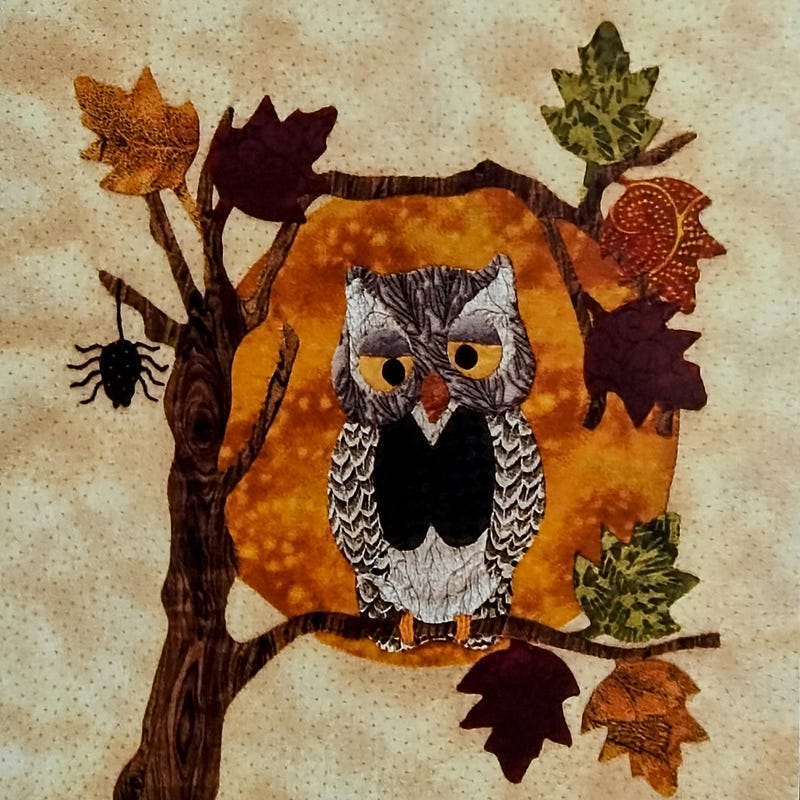 Owl Quilt Pattern - Etsy