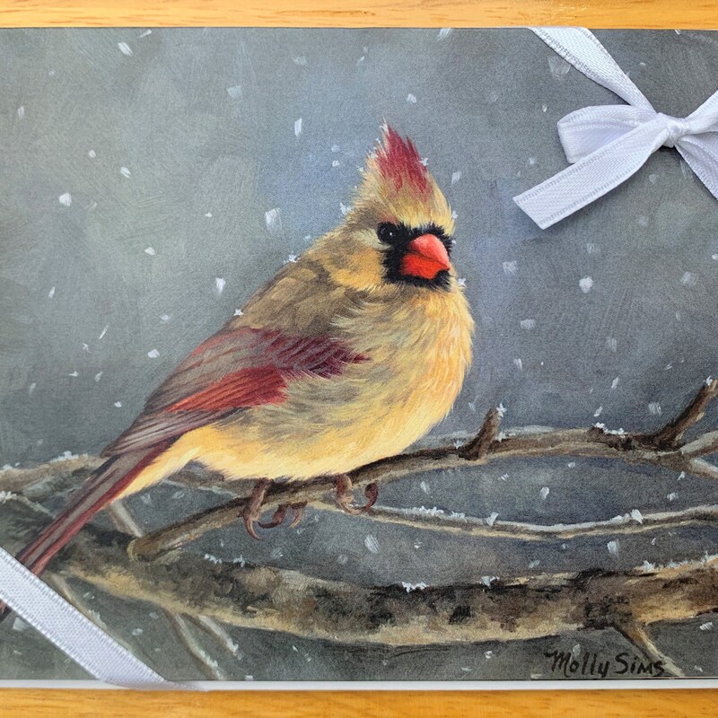 Cardinal Card - Etsy