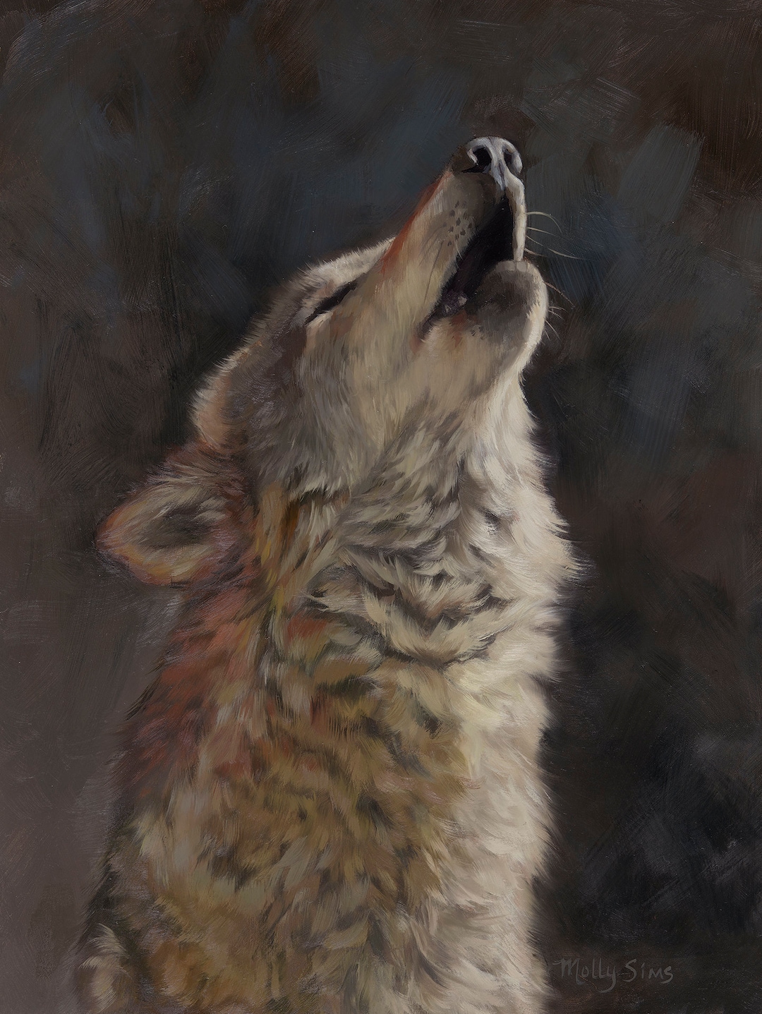 Wolf - Wolf Painting - Wolf Print - Wolf Art - Gray Wolf - Timber Wolf ...