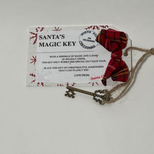 Magic Santa Key - Etsy