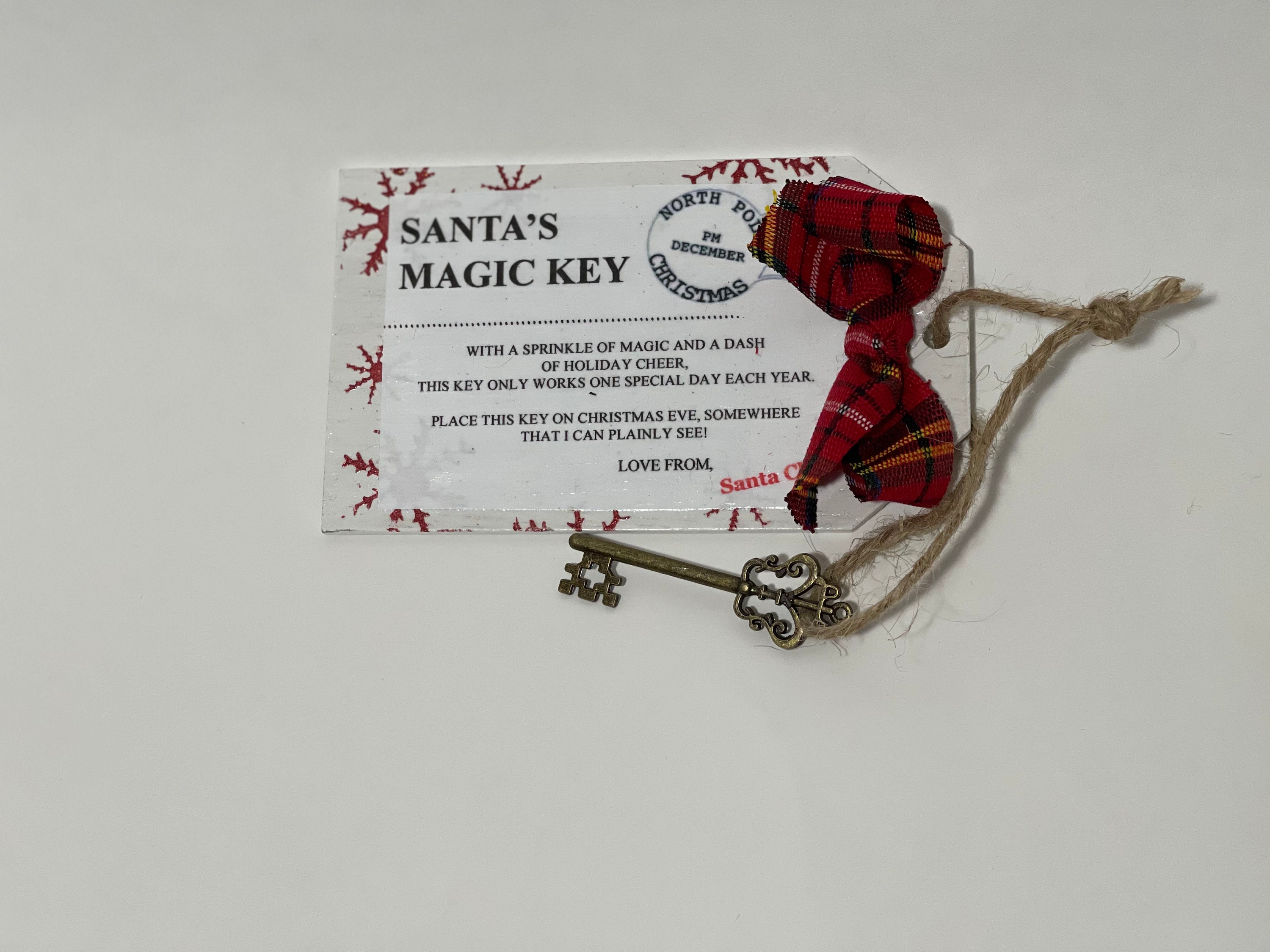 Magic Santa Key | Etsy