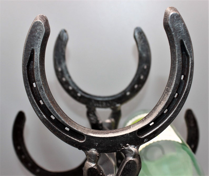 Horseshoe Wine Rack - Etsy