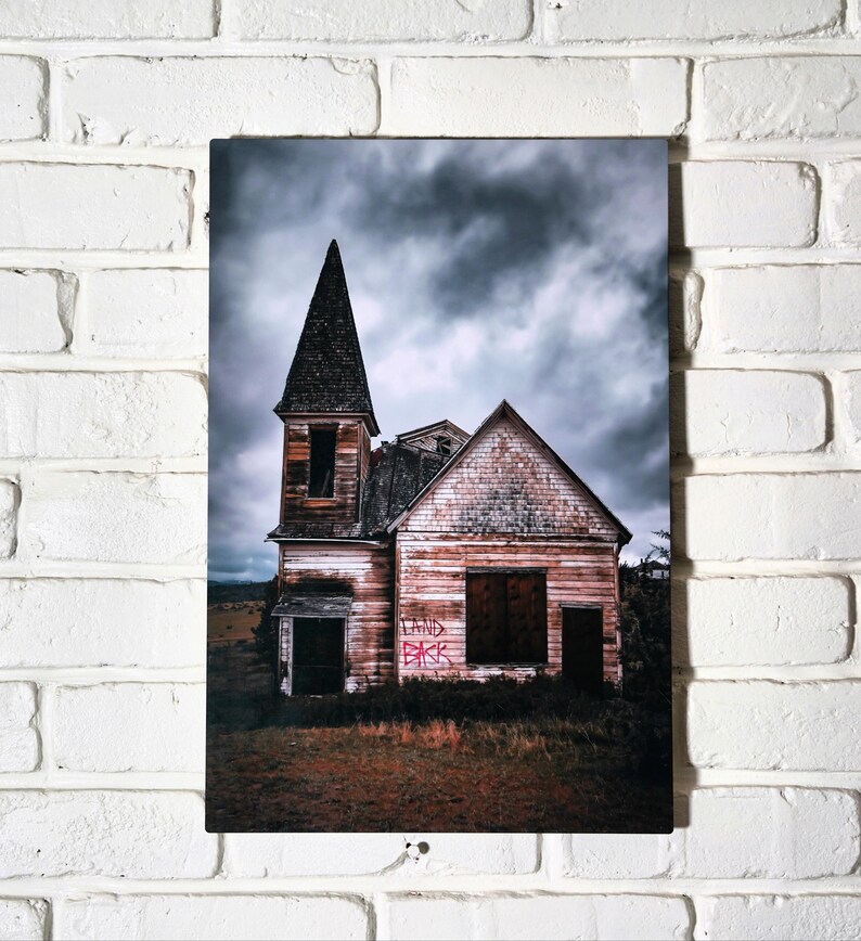 Abandoned Church - Abandoned Photography, Rural Landscape, Oregon Artist, Decay, Rustic, Rural ...