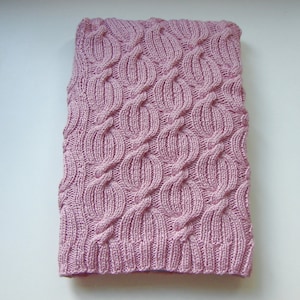 Knitting Pattern Laptop Cover WAVE - Cable Knit Case Tutorial - Knit ...