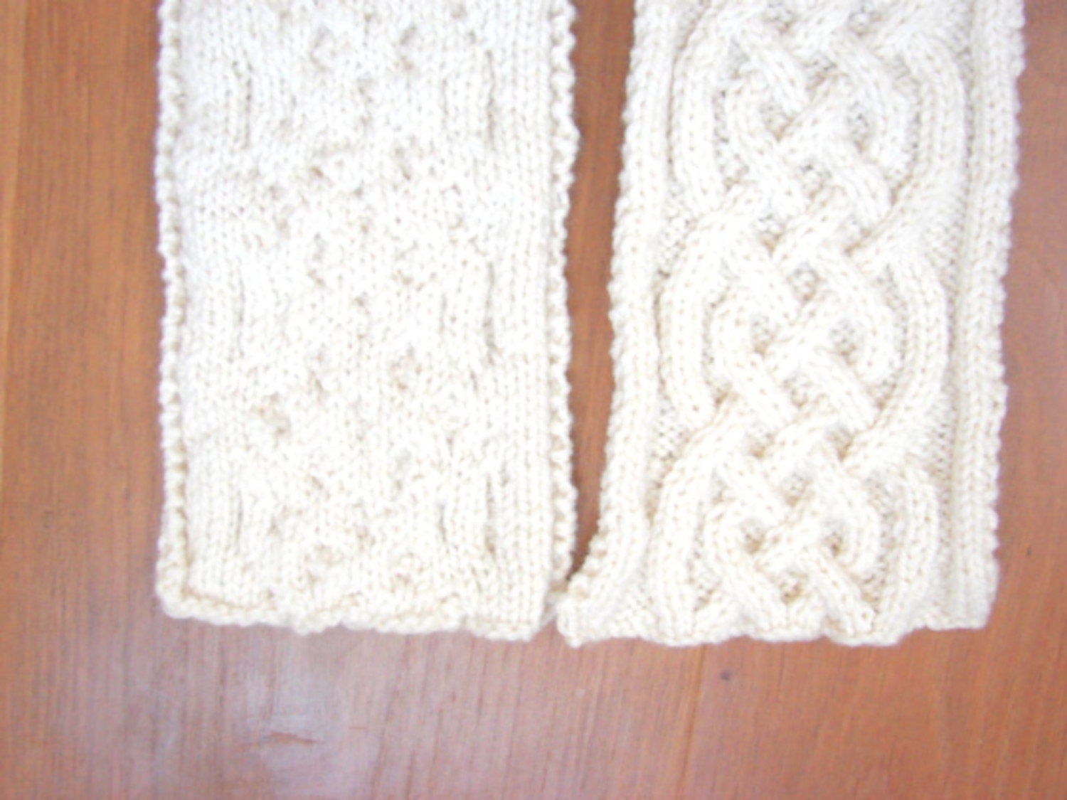 Knitting Pattern Scarf Celtic Braid Scarf Irish Cable Cable | Etsy UK