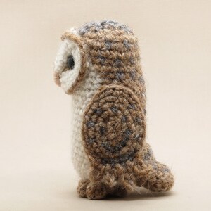 Crochet Pattern for Barnsbie 2, Realistic Barn Owl Amigurumi - Instant ...