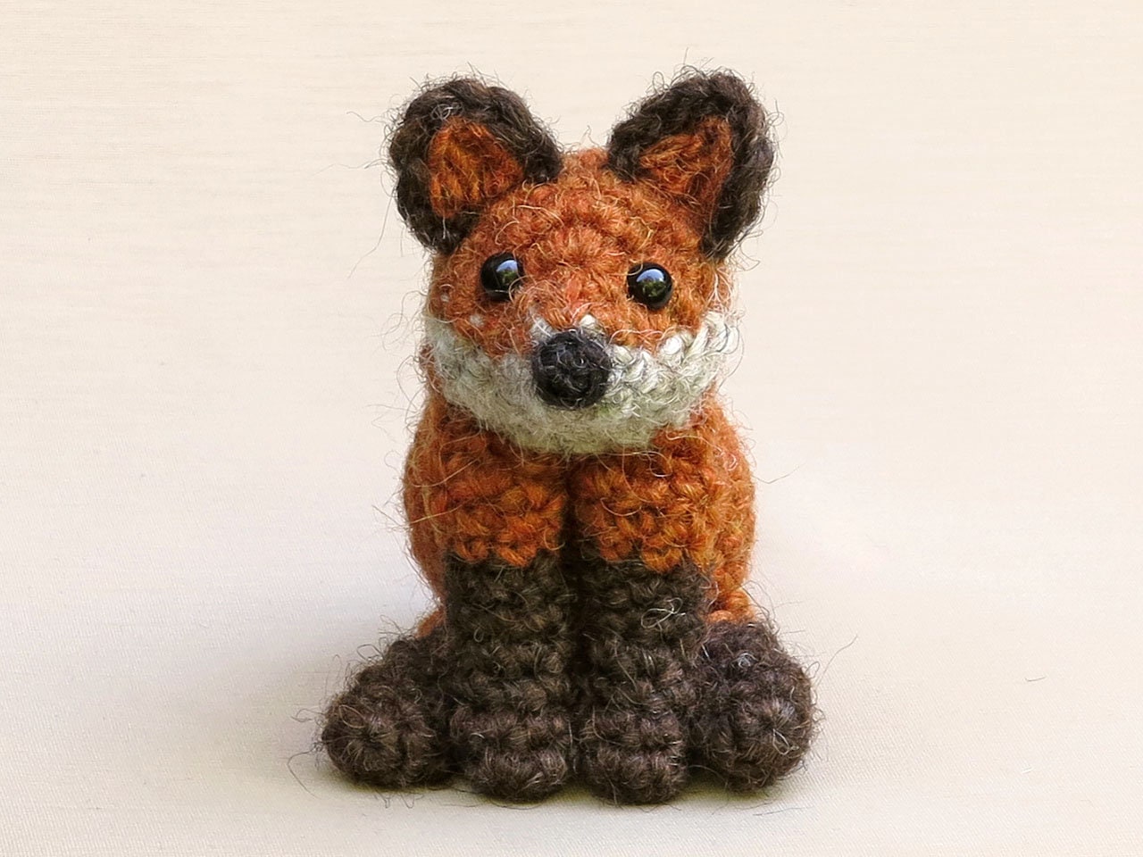 Crochet Pattern for Little Realistic Amigurumi Foxes - Instant Download ...