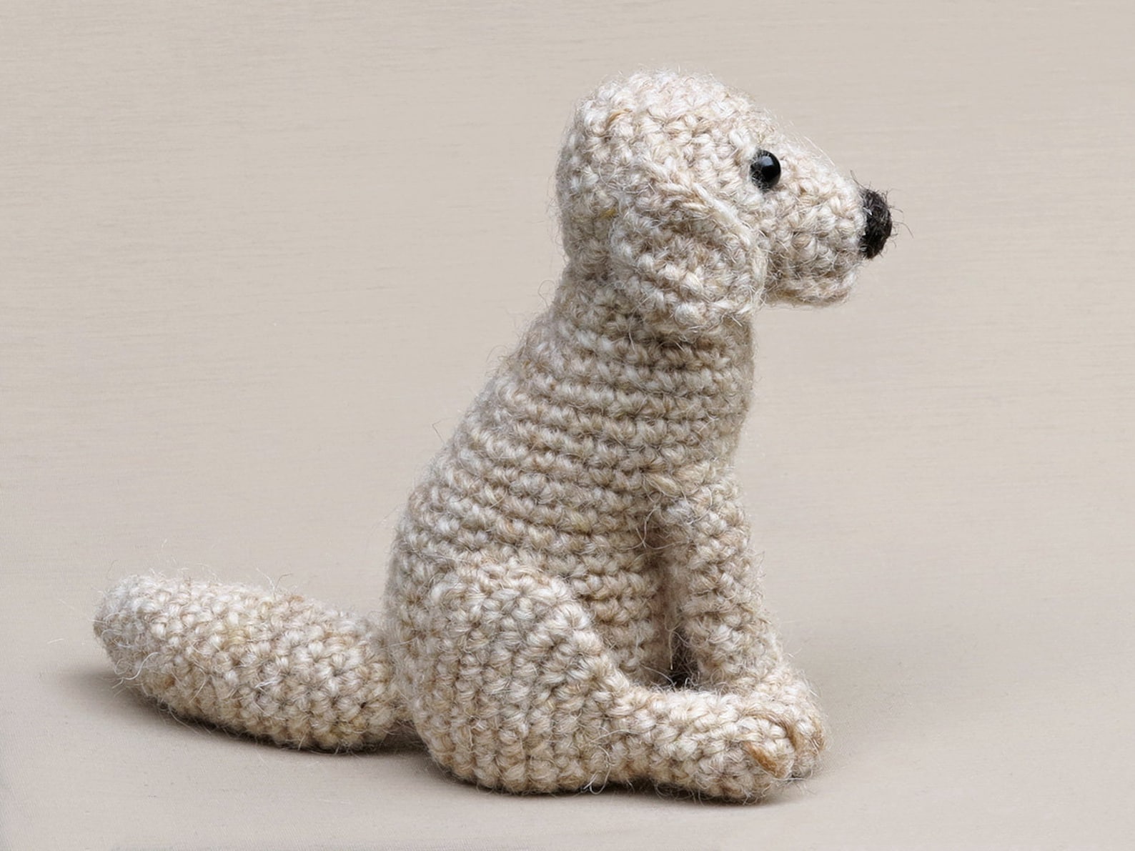 Crochet Pattern for Golden Boy, Realistic Crochet Golden Retriever ...