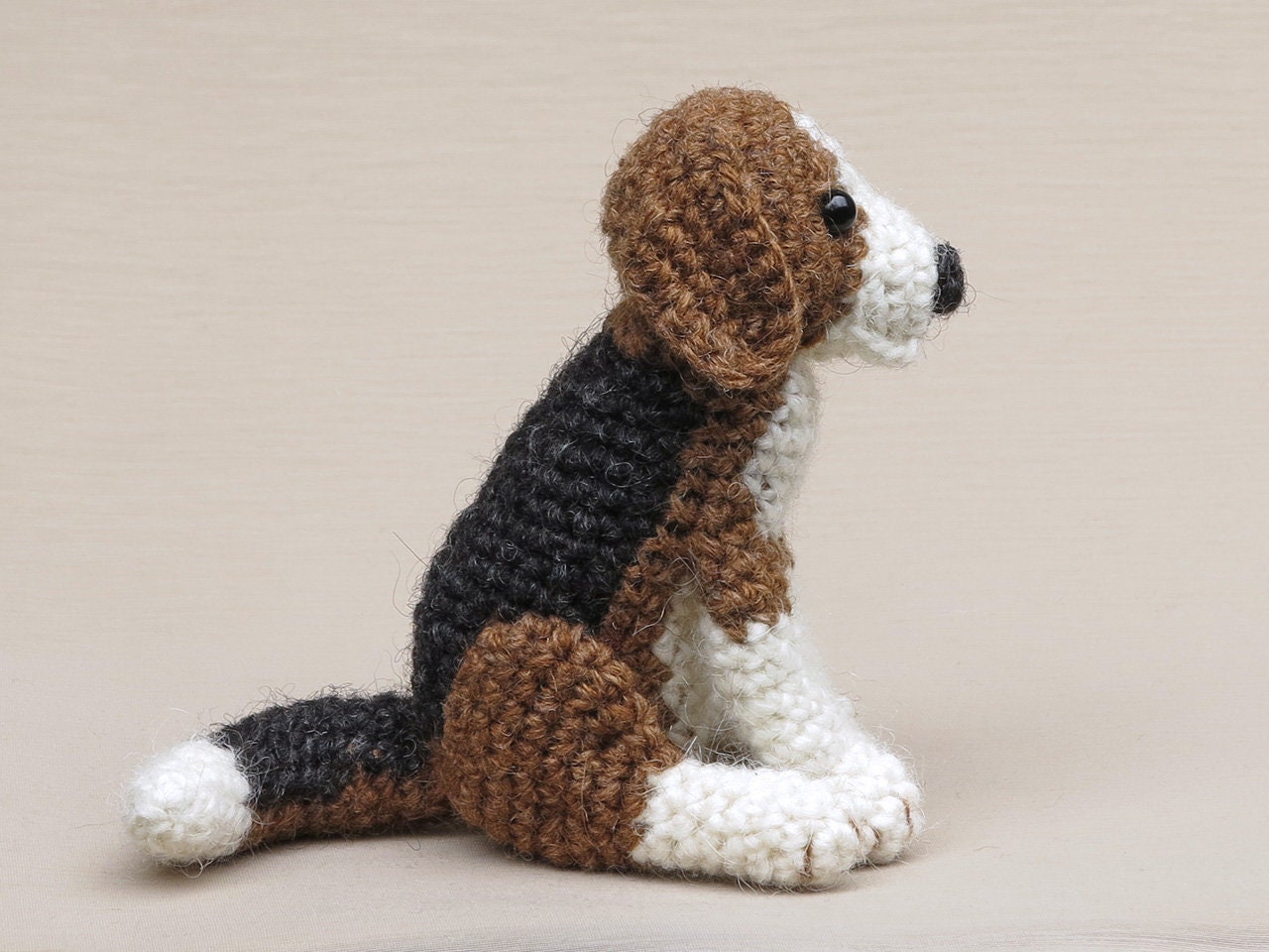 Crochet Pattern for Hambea Realistic Crochet Beagle Dog - Etsy