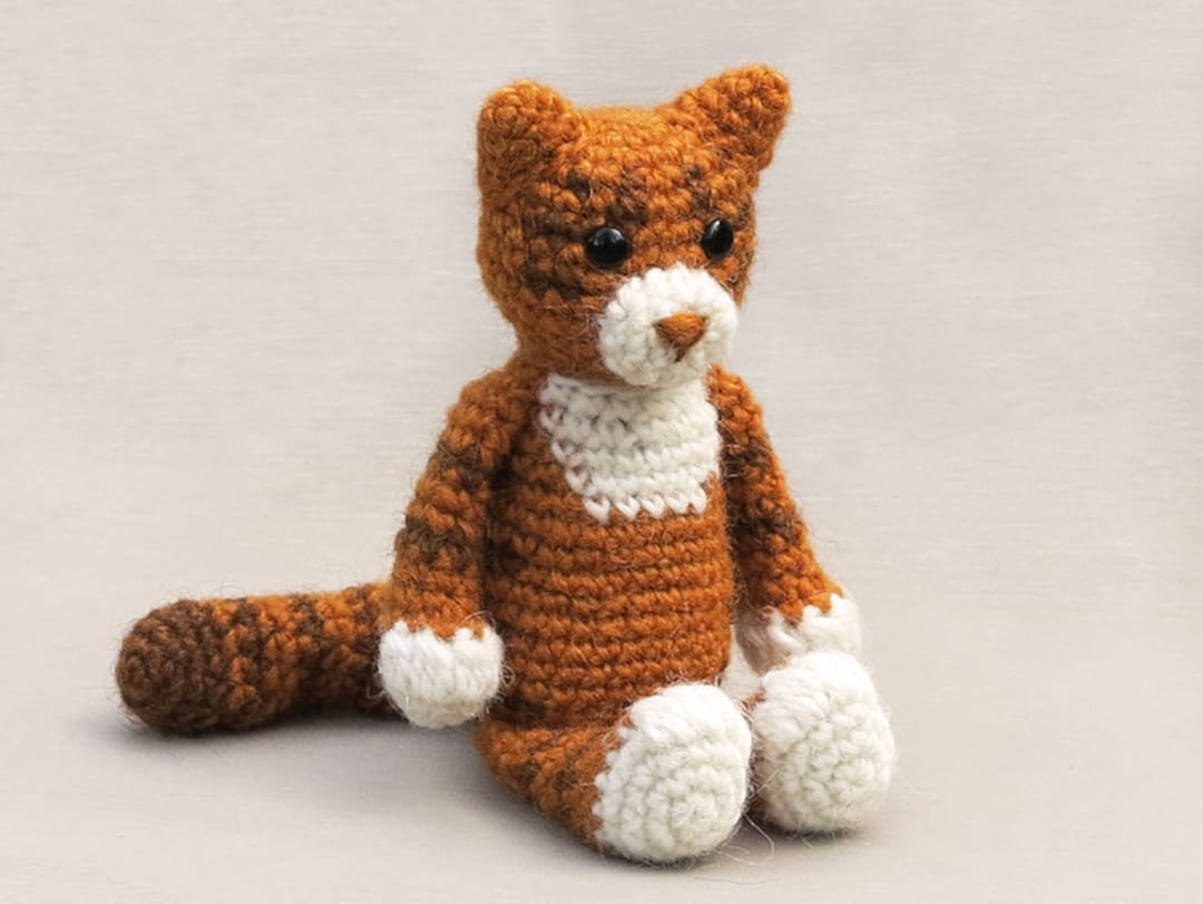 Crochet Pattern for Martouf, Amigurumi Crochet Cat - Instant Download ...