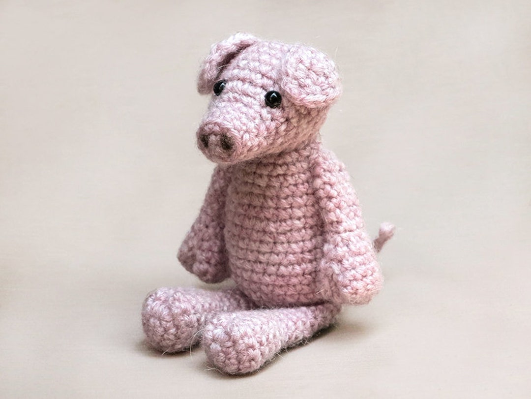 Crochet Pattern for Gus, Amigurumi Crochet Pig & Piglet - Instant ...