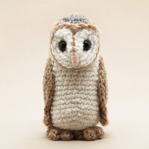 Crochet Pattern for Barnsbie 2, Realistic Barn Owl Amigurumi - Instant ...