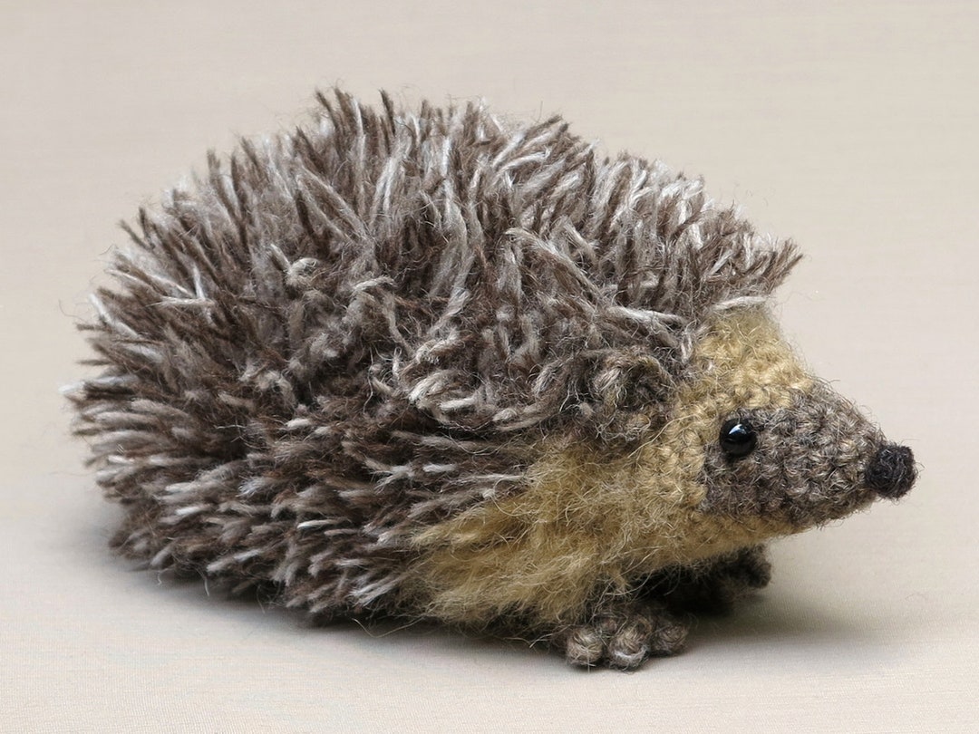 Crochet Pattern for Realistic Crochet Hedgehog Amigurumi - Instant ...
