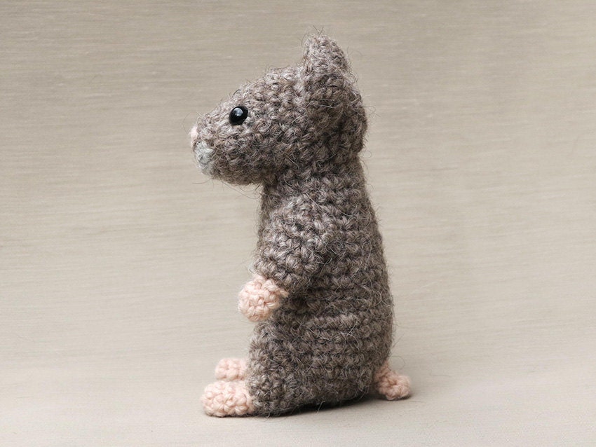 Crochet Pattern for Bamse, Amigurumi Crochet Hamster - Instant Download ...