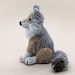 Crochet Pattern for Winter Woolfie, Realistic Eurasian Wolf Amigurumi - Instant Download PDF ...