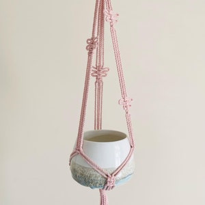 DIY Macrame Bee Plant Hanger Kit, Craft Kit for Beginners, Hanging ...