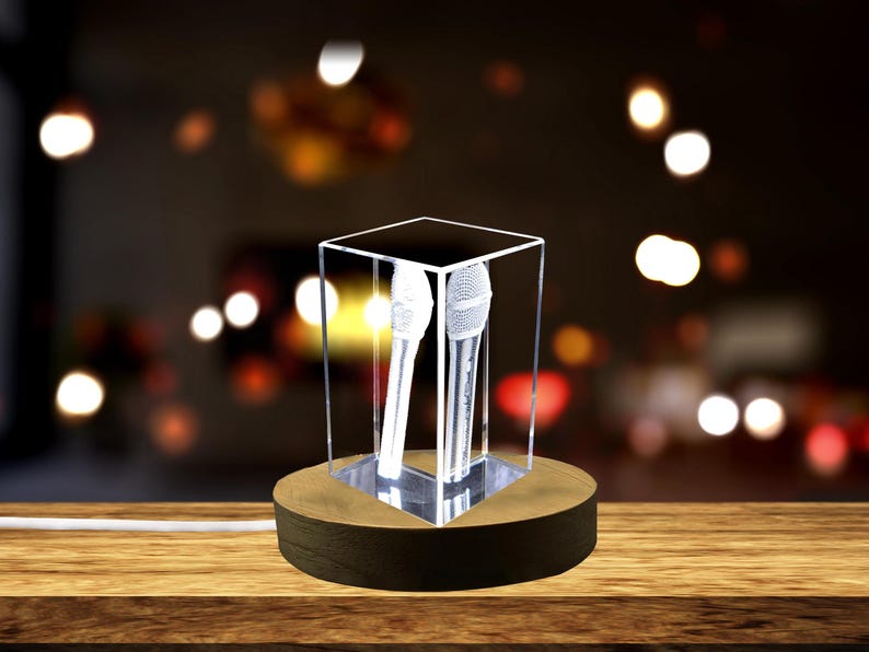 A Faceted Crystal Dynamic Microphone - A Hyper-realistic Audio Tribute ...