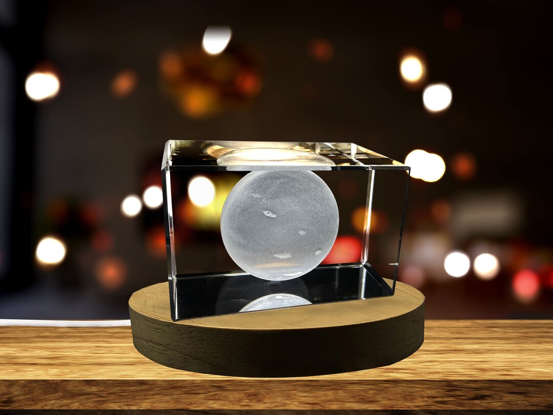 Planet X 3D Engraved Crystal Novelty Decor - Etsy