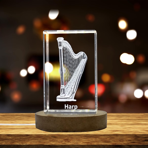 Crystal Harp - Etsy