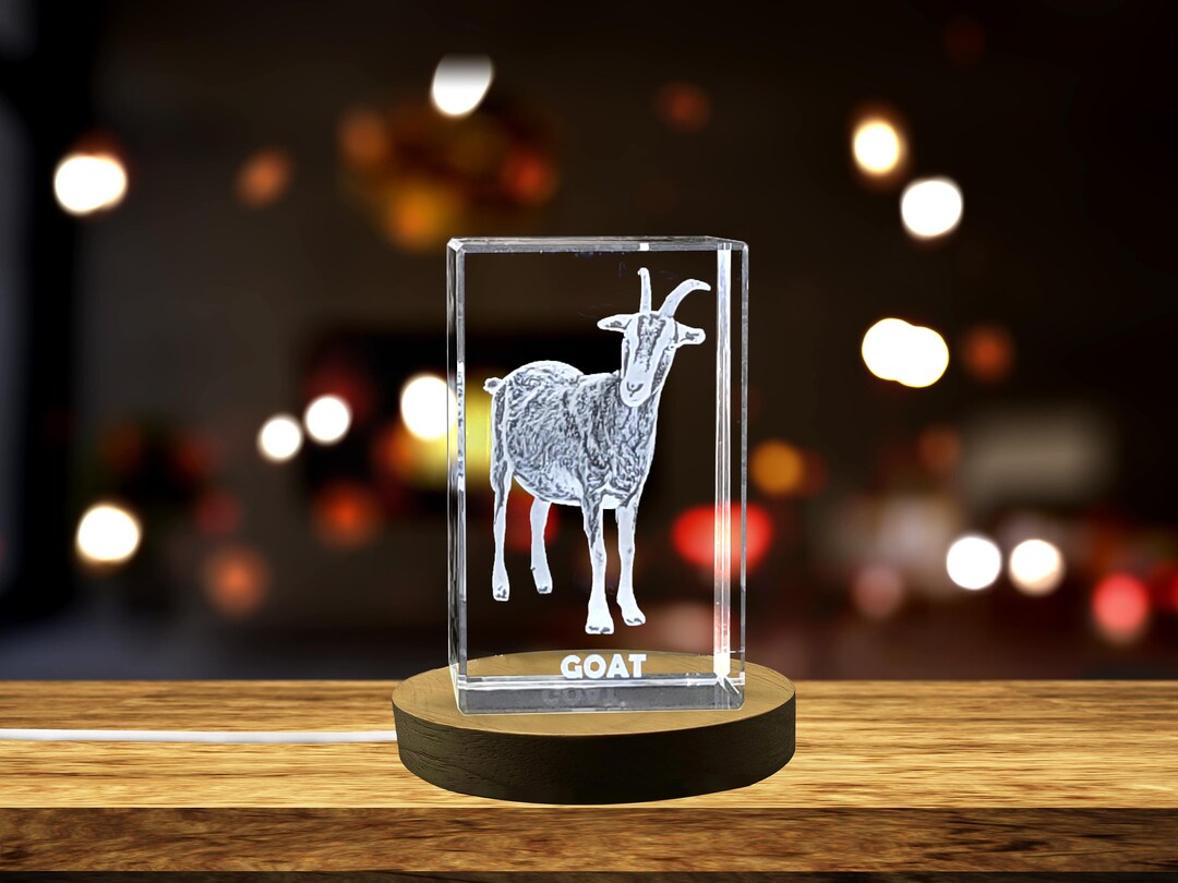 Lively Goat Crystal Carvings | Exquisite Gems Etched With Playful ...