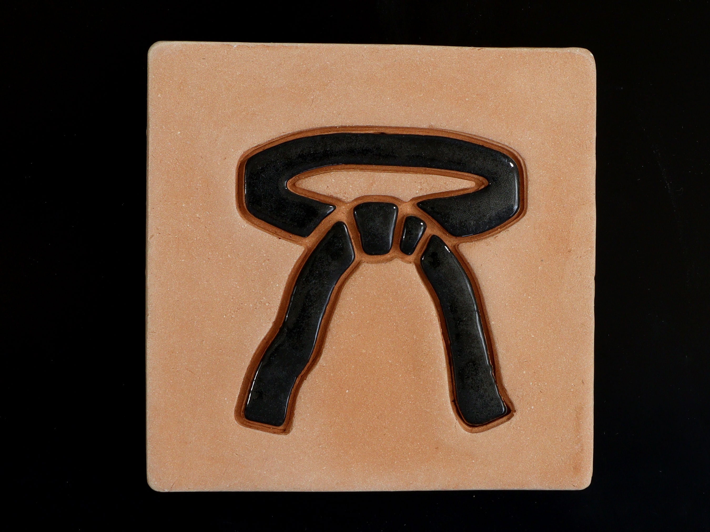 Ceramic Art Tile Jiu Jitsu Tile Hand-made Ceramic Tile Dojo - Etsy