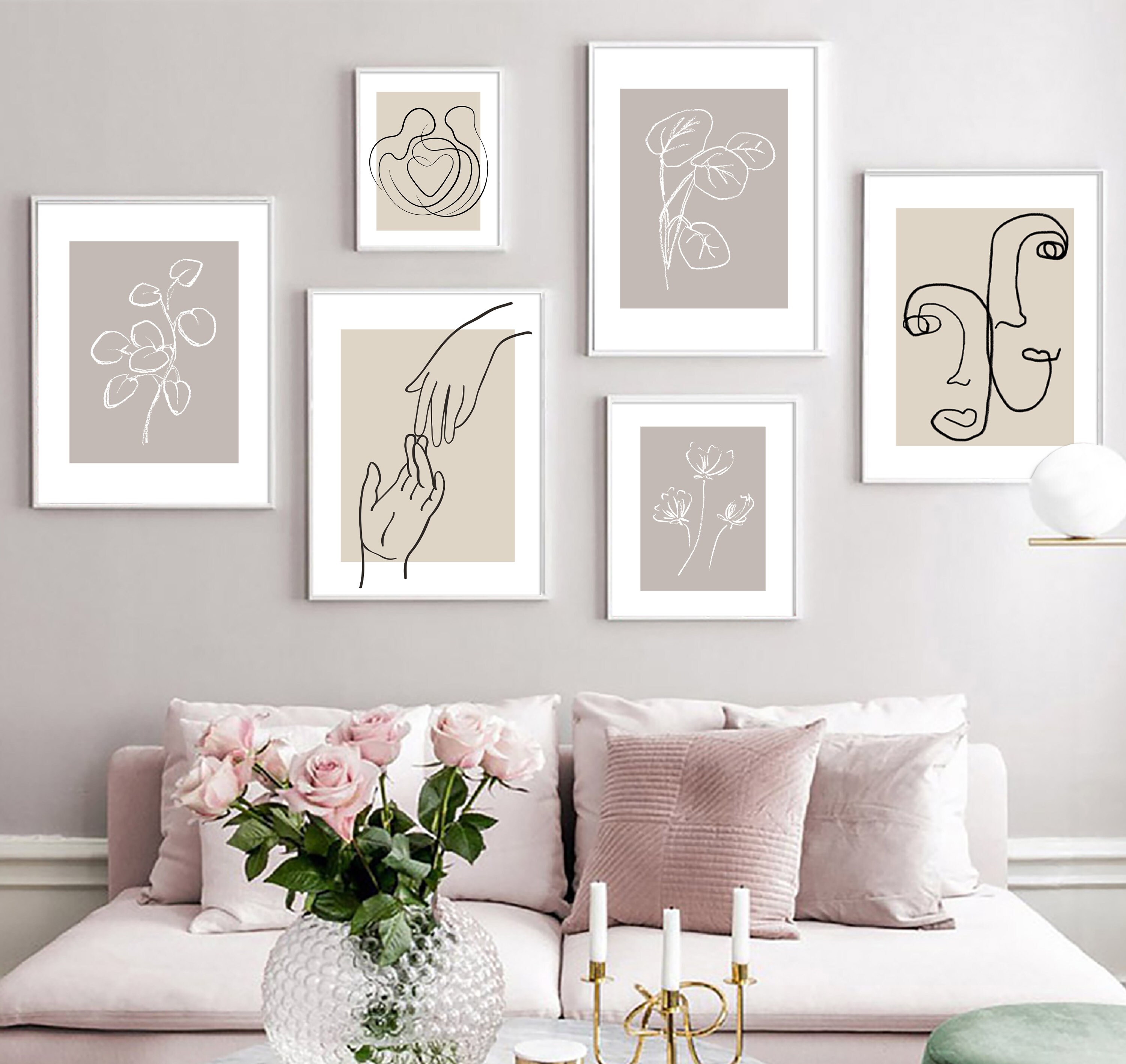 Abstract Art Set 100 Prints Download Collection of Mid - Etsy