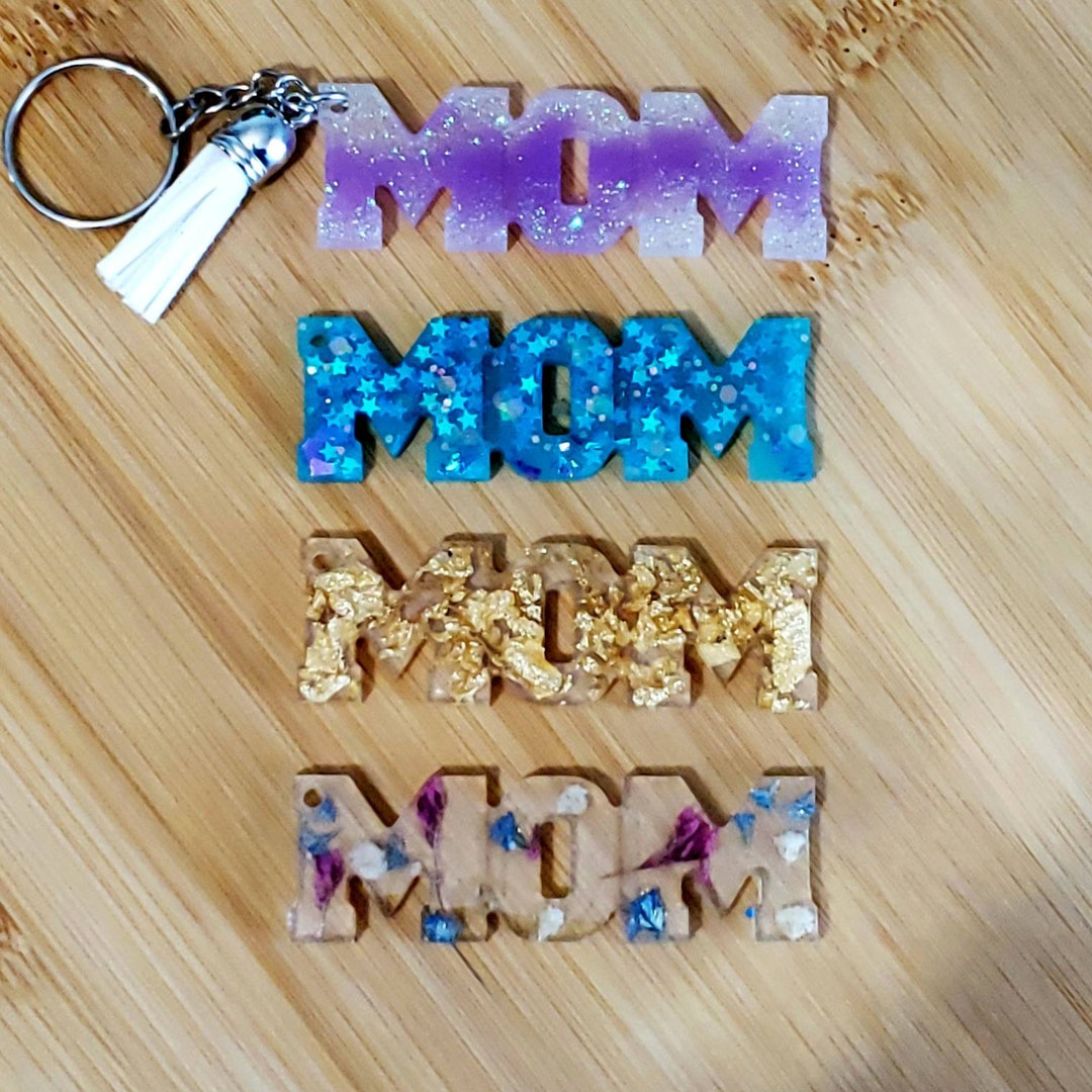 Mom Keychain - Etsy