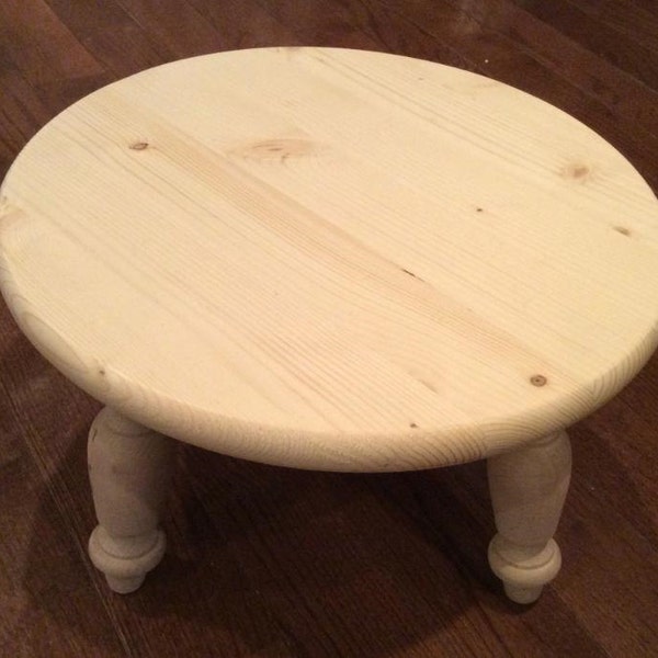 Unfinished Wooden Step Stool - Etsy