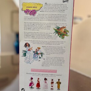 Vintage 1996 Puerto Rican Barbie – Dolls of the World Collection ...