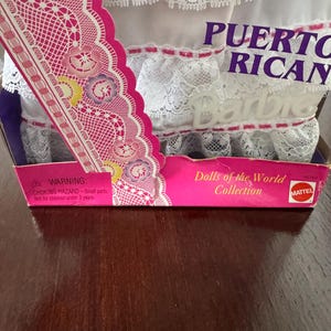Vintage 1996 Puerto Rican Barbie – Dolls of the World Collection ...