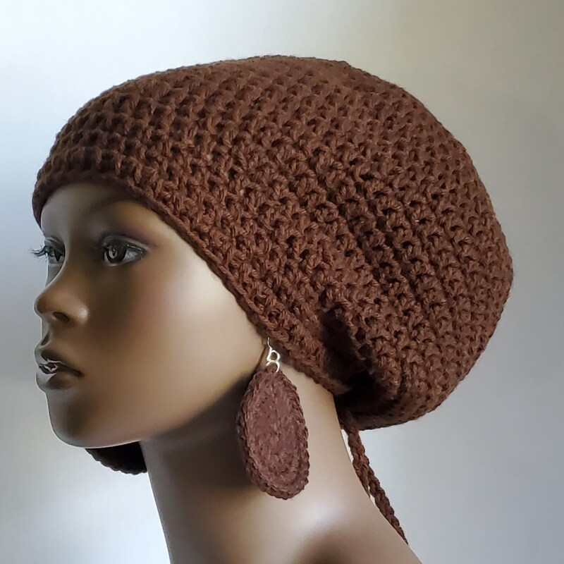 Knitted Tam Hat - Etsy