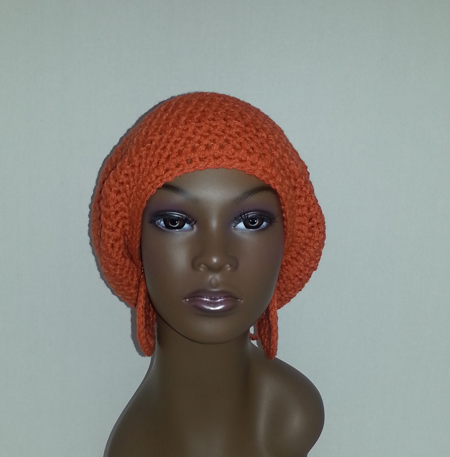 Crochet Rasta Tam With Drawstring and Optional Earrings - Etsy