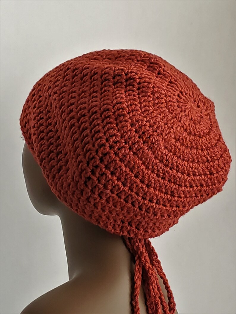 Unisex Hat for Dreadlocks Terra Cotta Rasta Tam Hat Cap - Etsy