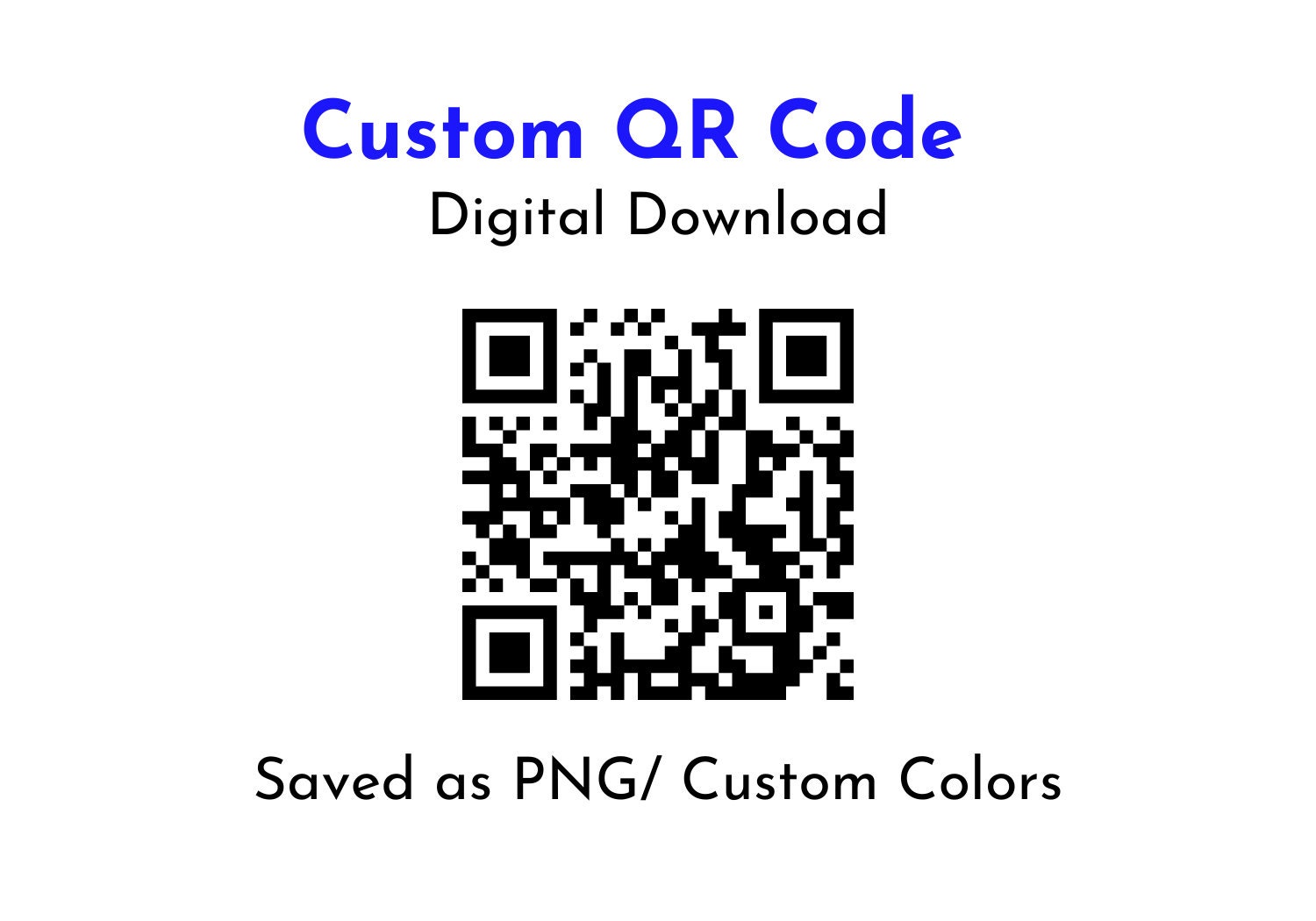 Custom QR Code Download, Party Invitation RSVP Code, Social Media ...