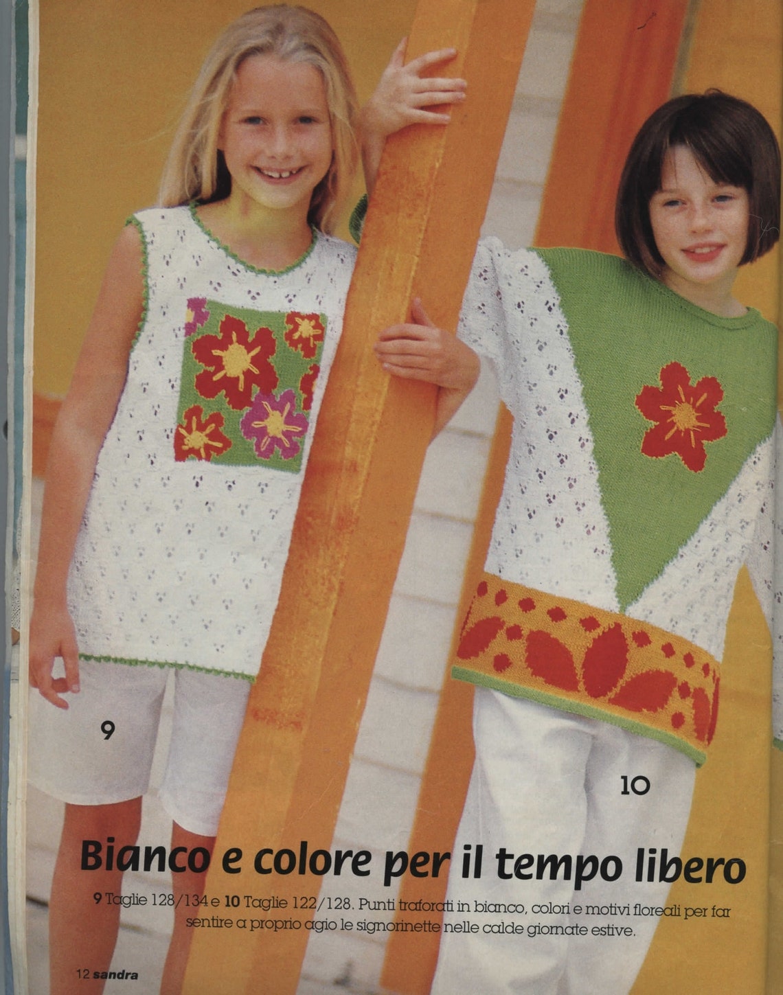 Italian 90s Knitting Pattern: Modelli Maglia Anni 90 (PDF Rivista ...