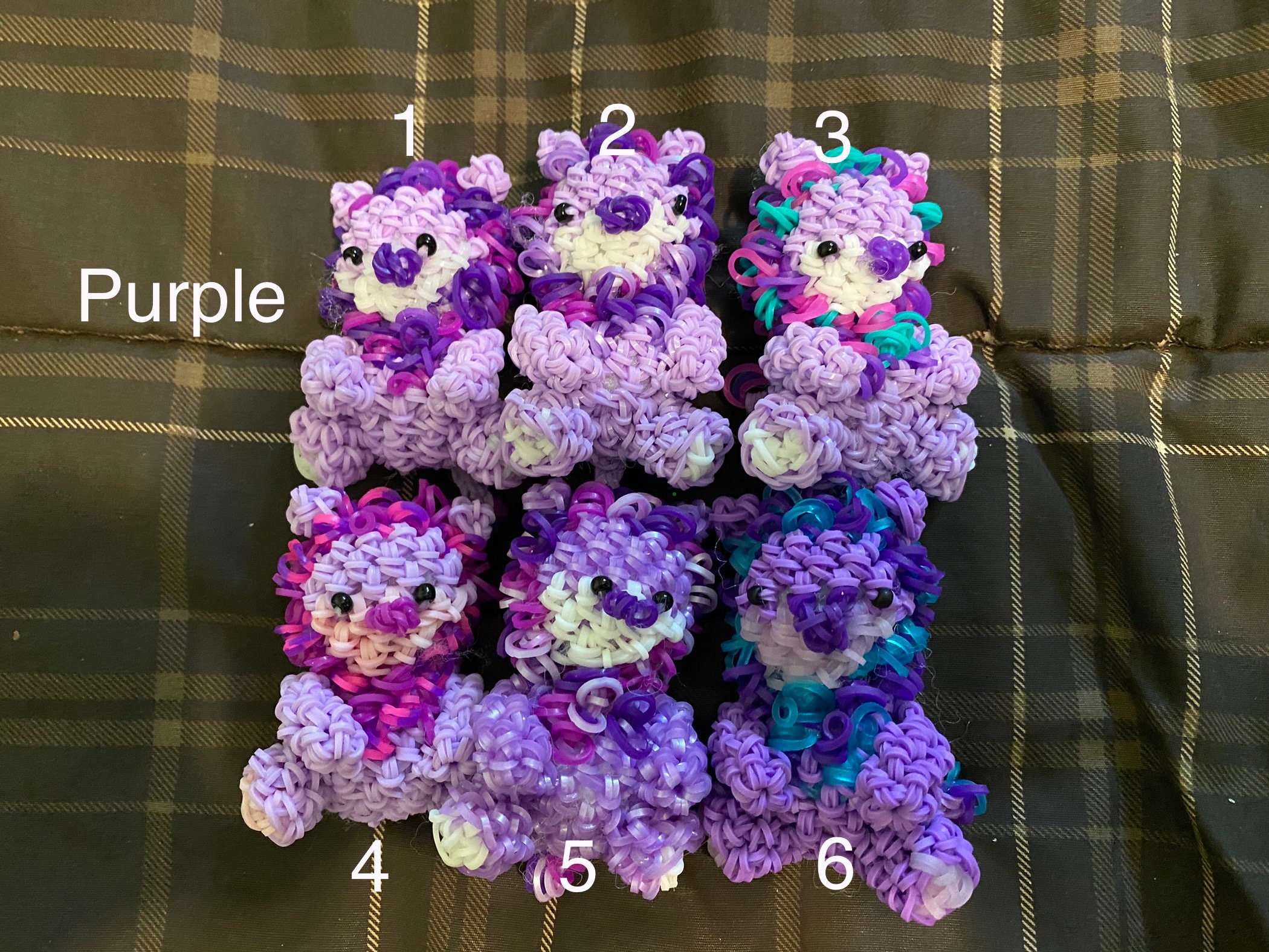 Rainbow Loom Lion/loom Band Lion - Etsy