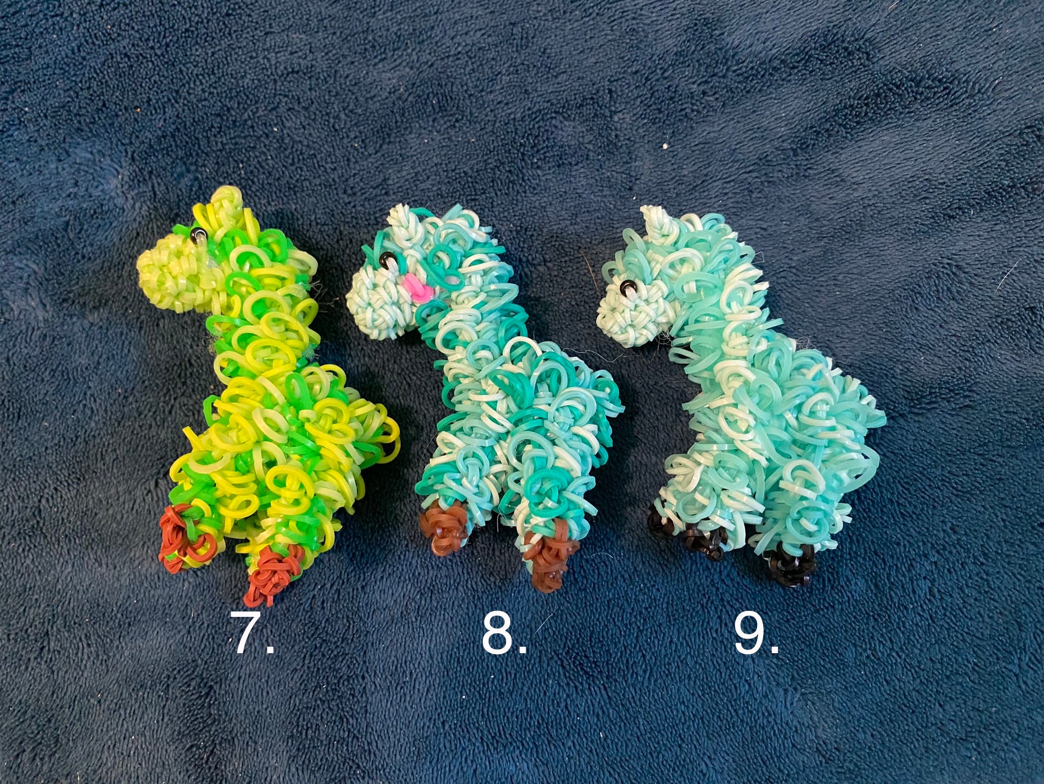 Rainbow Loom Loomigurumi Llama - Etsy
